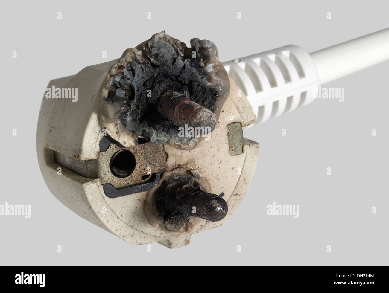 Burnt electrical plug hi-res stock photography and images - Alamy