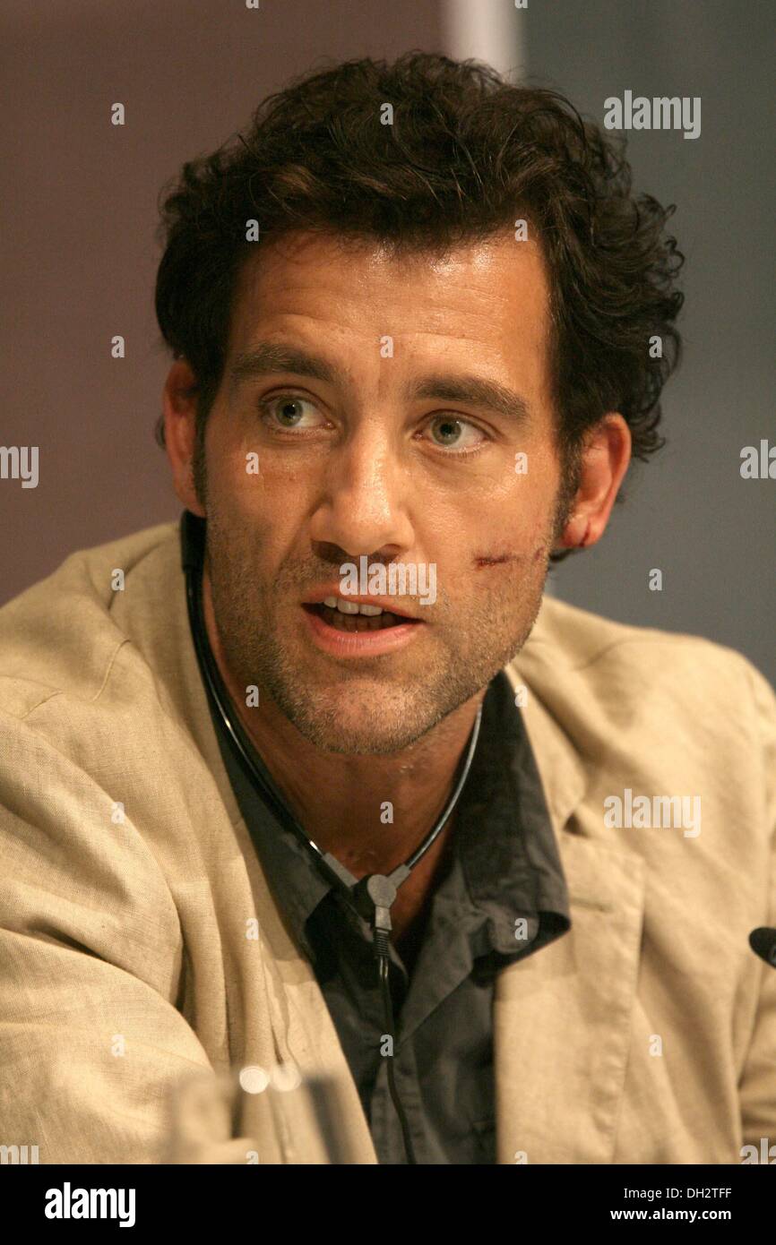 Actor Clive Owen during a photocall and press conference of the film ...
