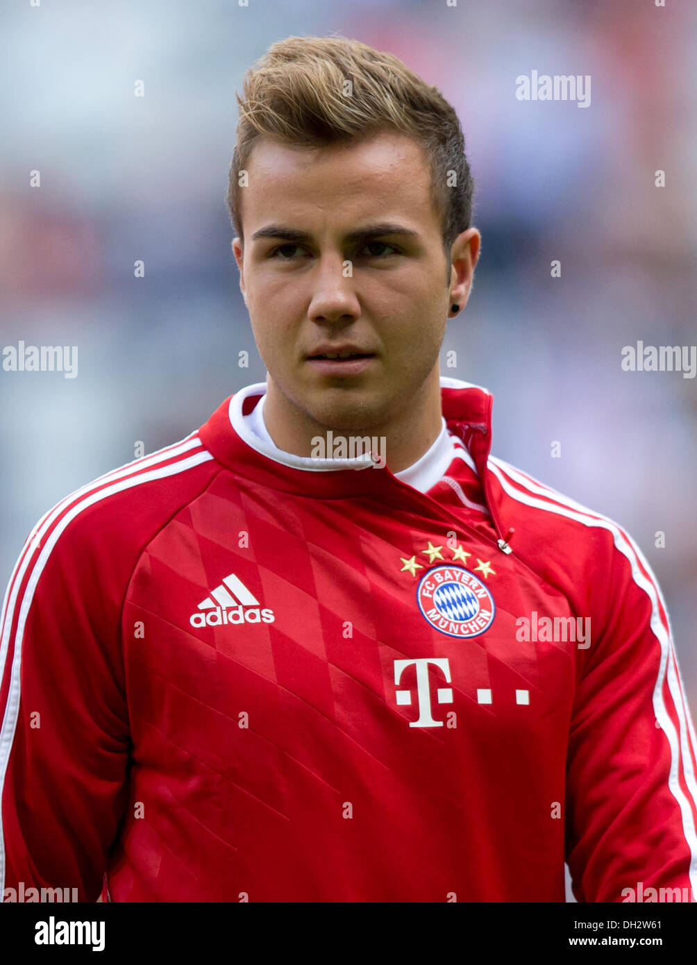 Munich, Germany. 26th Oct, 2013. Munich's Mario Goetze during the ...
