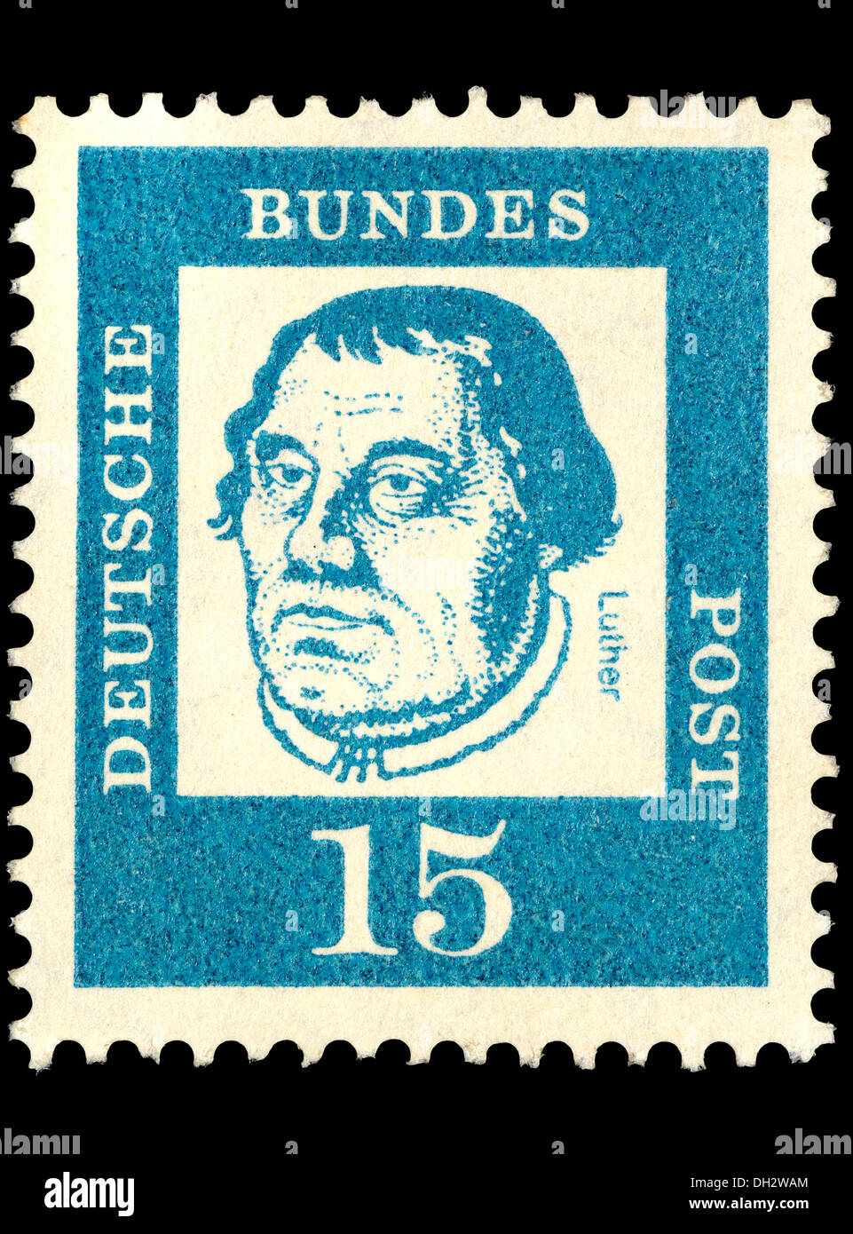 Deutsche bundespost stamp hi-res stock photography and images - Alamy