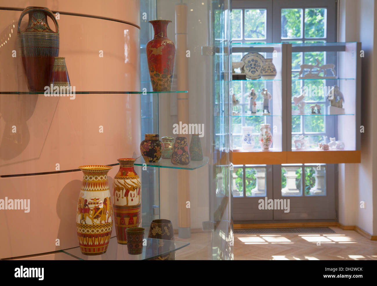 Zsolnay Porcelain Museum, Pecs, Southern Transdanubia, Hungary Stock ...