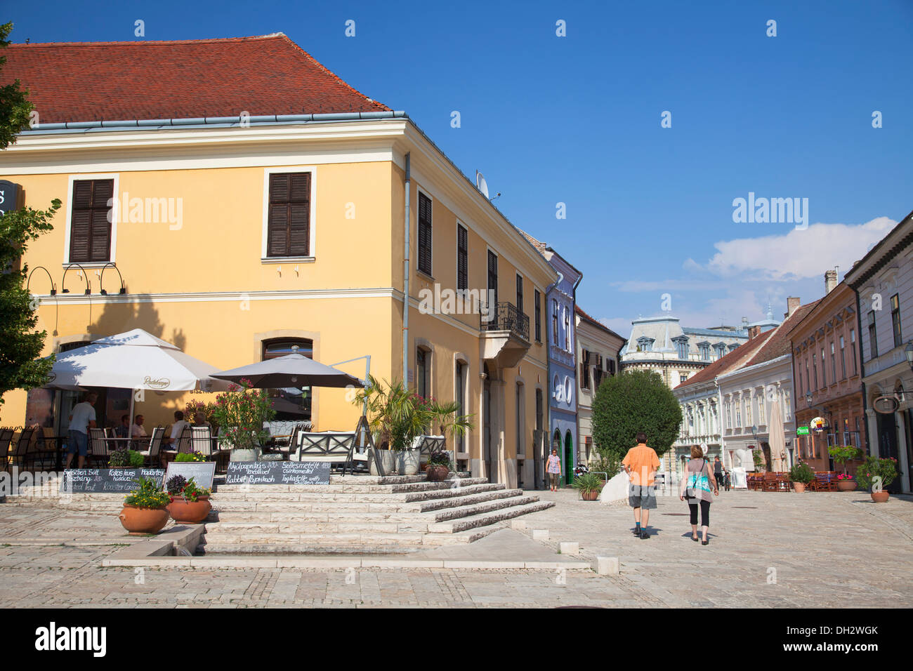 Jokai Square, Pecs, Southern Transdanubia, Hungary Stock Photo - Alamy