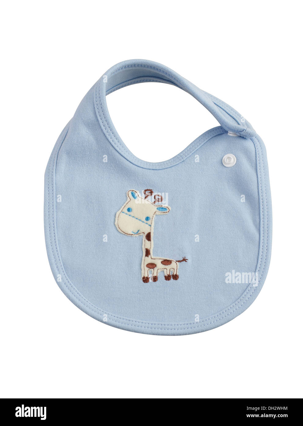 Baby bib isolated on white background Stock Photo - Alamy
