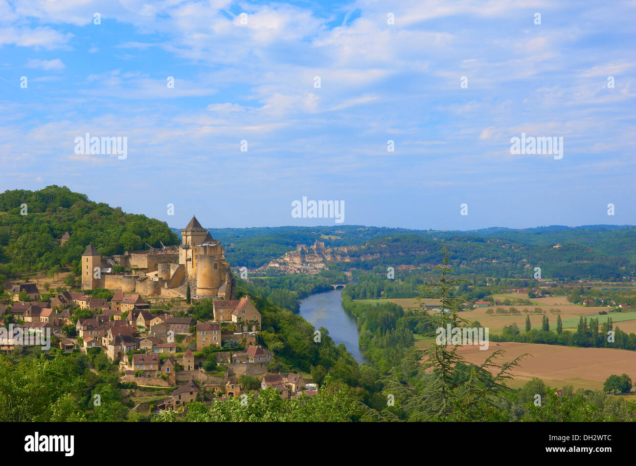 Castelnaud, Castle, Castelnaud la Chapelle, Beynac Castle, Perigord ...