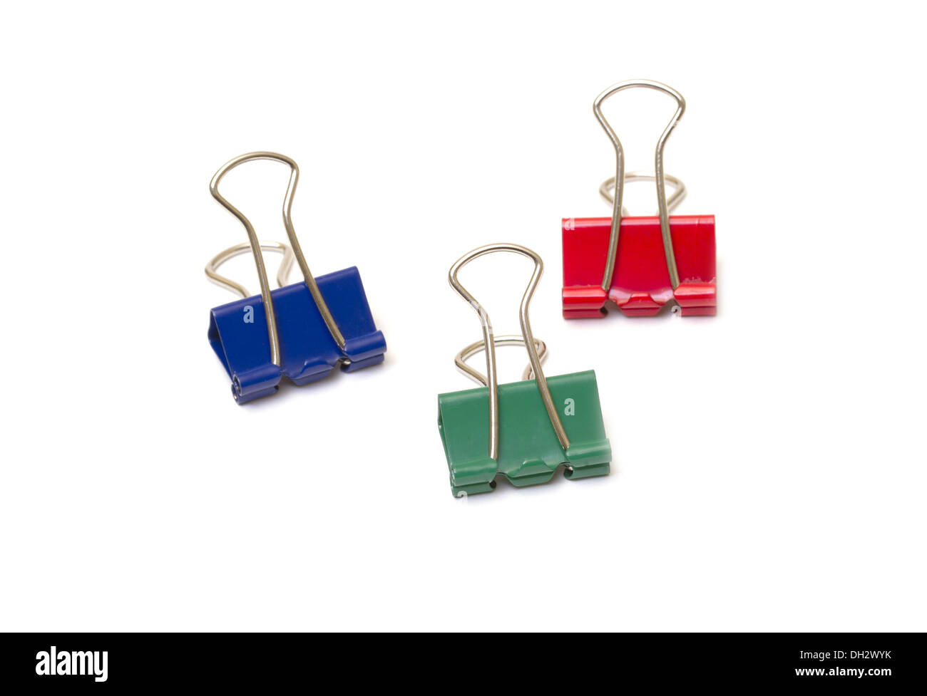 Paper clips closeup Stock Photo - Alamy