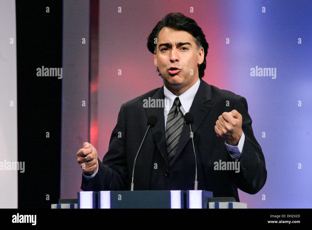 Santiago Del Chile, Chile. 30th Oct, 2013. Marco EnrÃ­quez-Ominami of ...