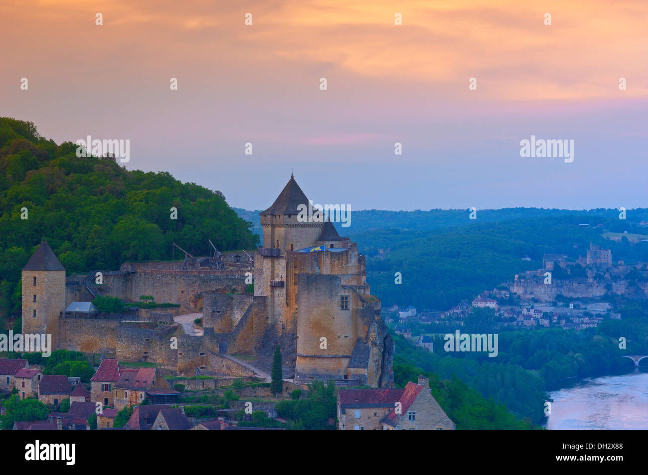 Castelnaud, Castle, Castelnaud la Chapelle, Beynac Castle, Perigord ...