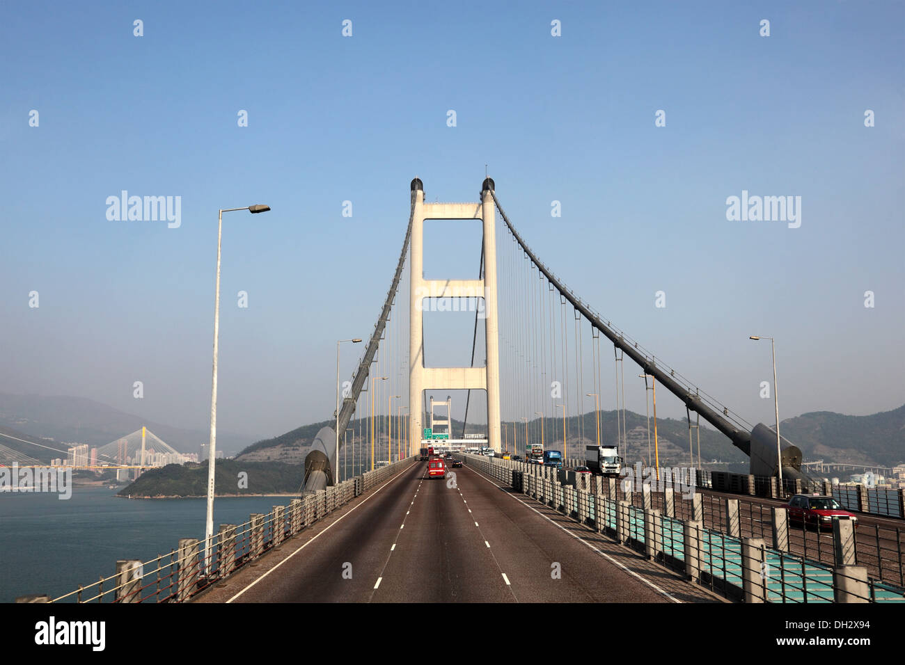 Tsing Ma Bridge in Hong Kong, China Stock Photo - Alamy