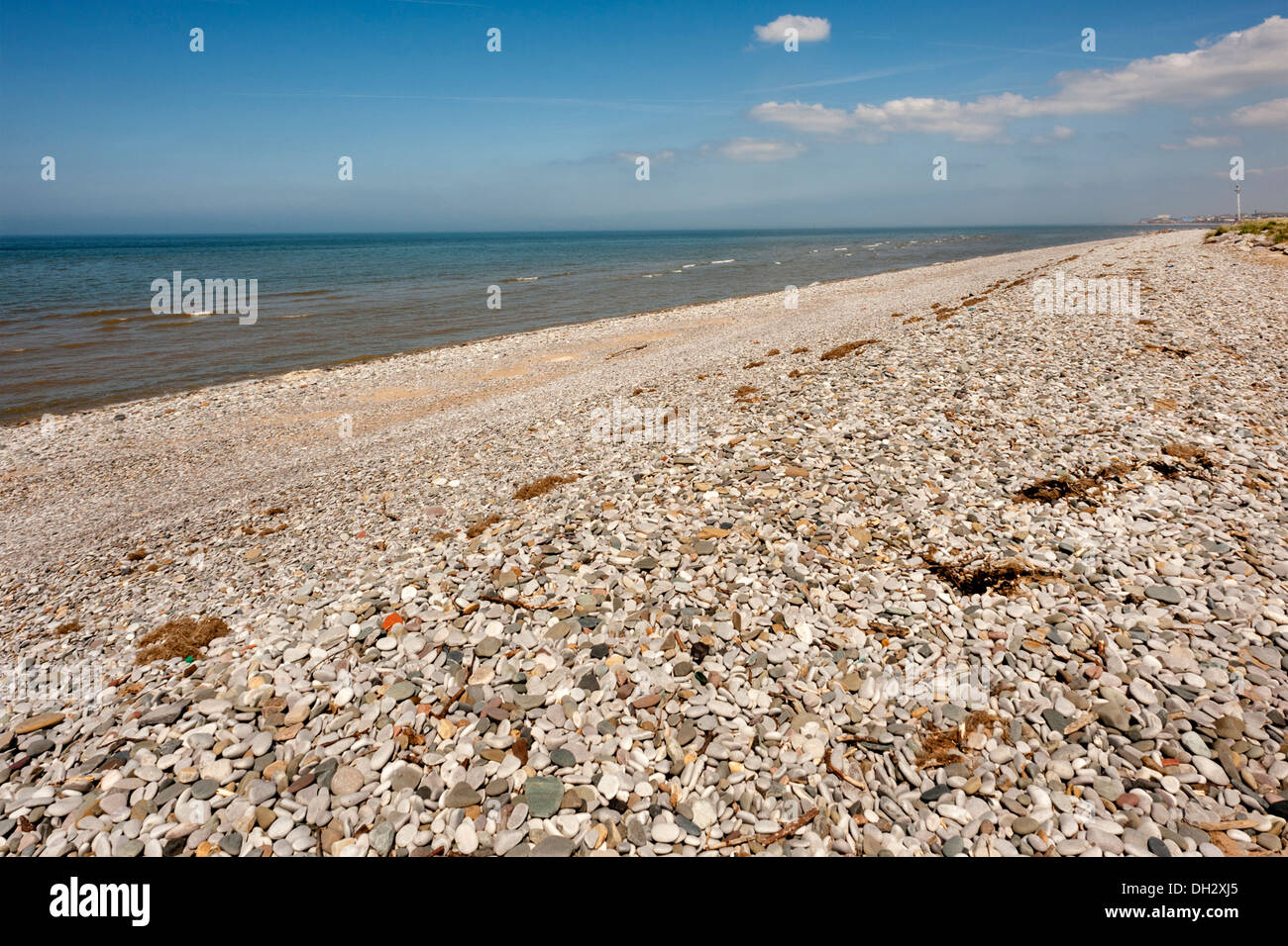 The coast at Towyn, North Wales Stock Photo - Alamy