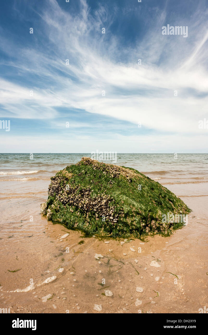 Beach at Old Colwyn-Colwyn Bay, North Wales Stock Photo - Alamy