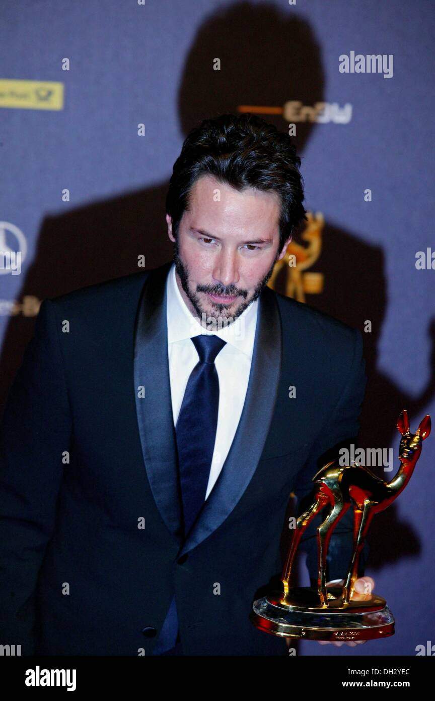 Keanu Reeves at the Bambi Award 2008 in Offenburg on the 27th of ...