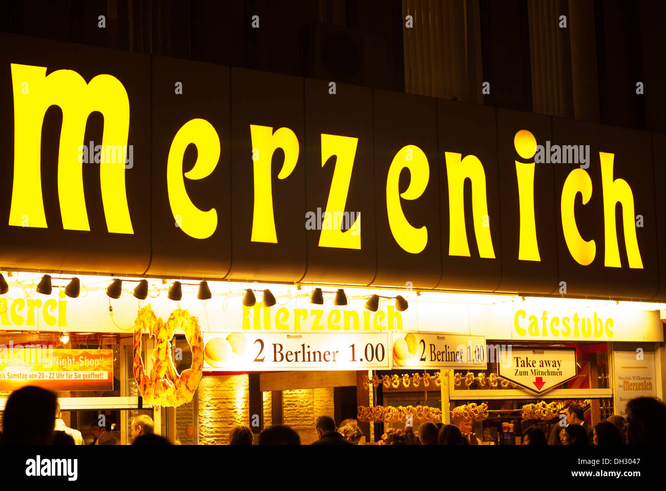 Merzenich bakery in Cologne Germany Stock Photo - Alamy