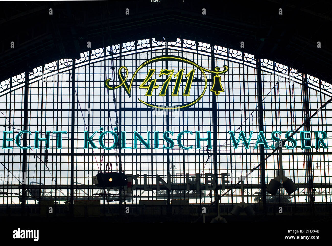 The sign for The Original 4711 Eau de Cologne shop in Cologne Germany ...