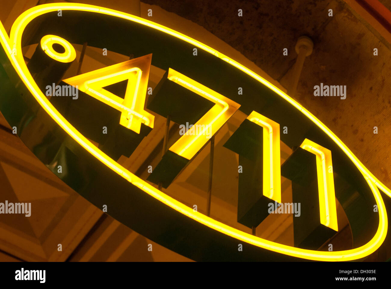 The sign for The Original 4711 Eau de Cologne shop in Cologne Germany ...