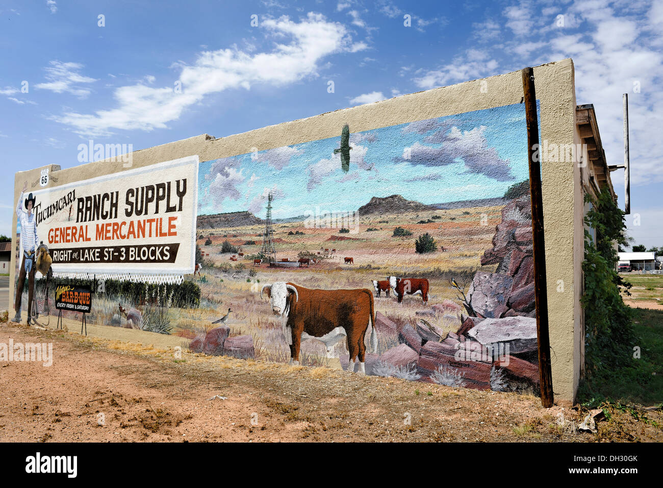 Mural On Route 66 High Resolution Stock Photography and Images - Alamy