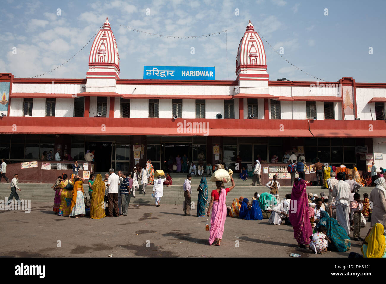 Haridwar railway station Uttarakhand India Asia Stock Photo - Alamy