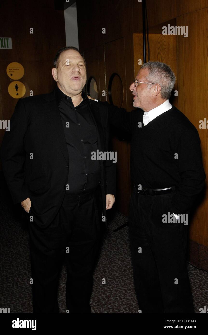 Los Angeles, CA, USA. 29th Oct, 2013. Harvey Weinstein, Ron Meyer at ...