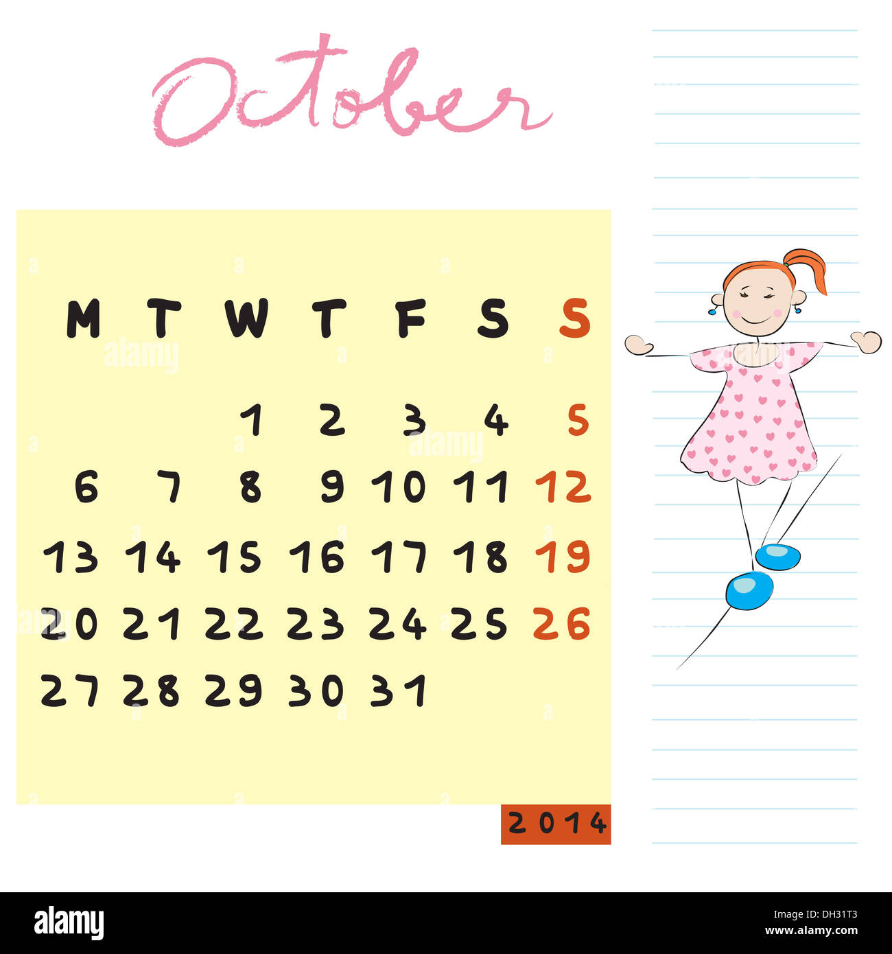 october 2014 kids Stock Photo - Alamy