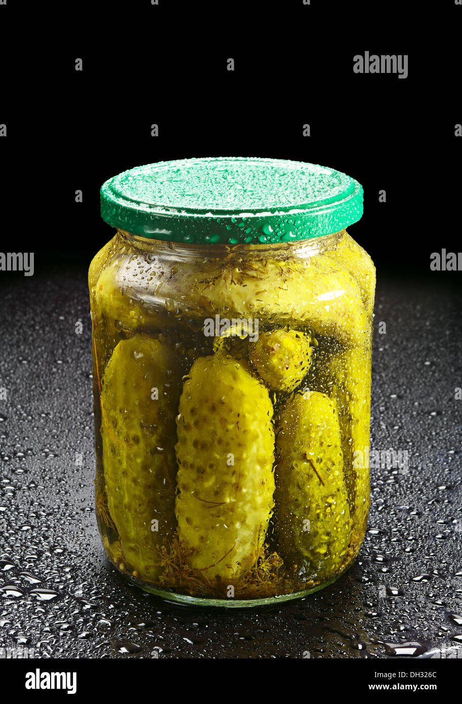 Cucumber glass spice hi-res stock photography and images - Alamy