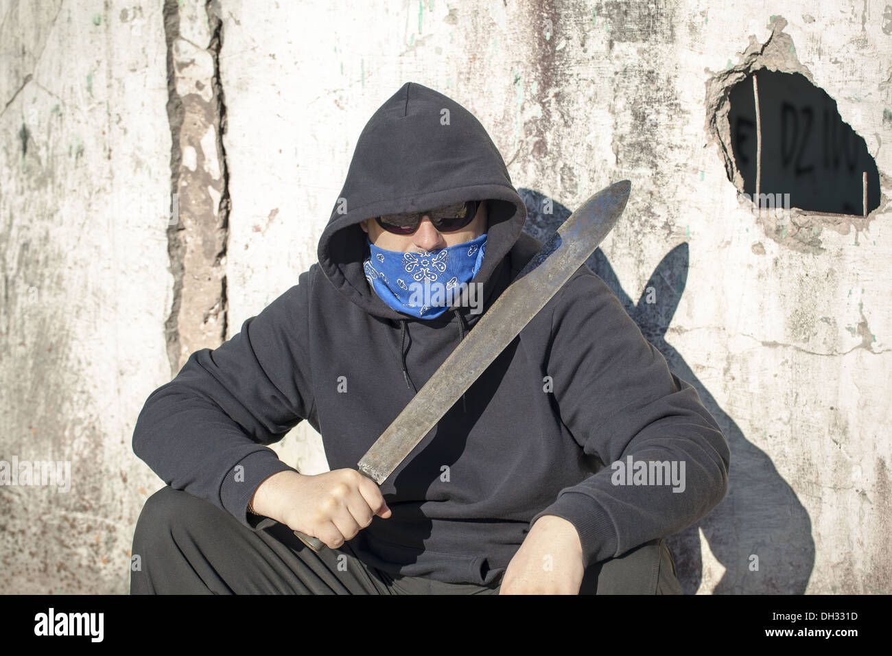 Machete man hi-res stock photography and images - Alamy