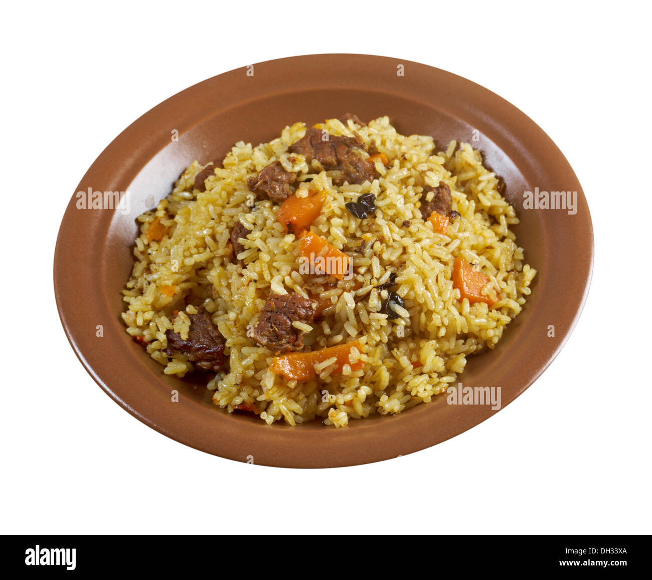 Traditional oriental pilaf Stock Photo - Alamy