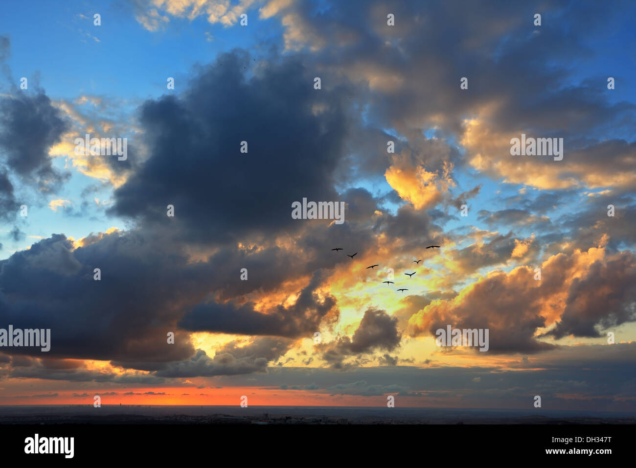 Flying triangle hi-res stock photography and images - Alamy