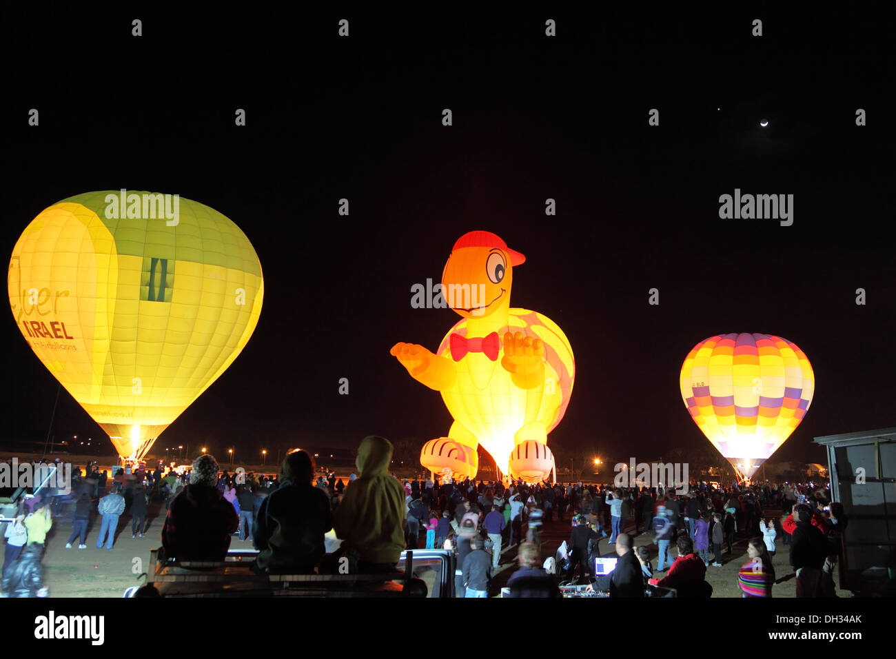 Three huge balloons Stock Photo - Alamy