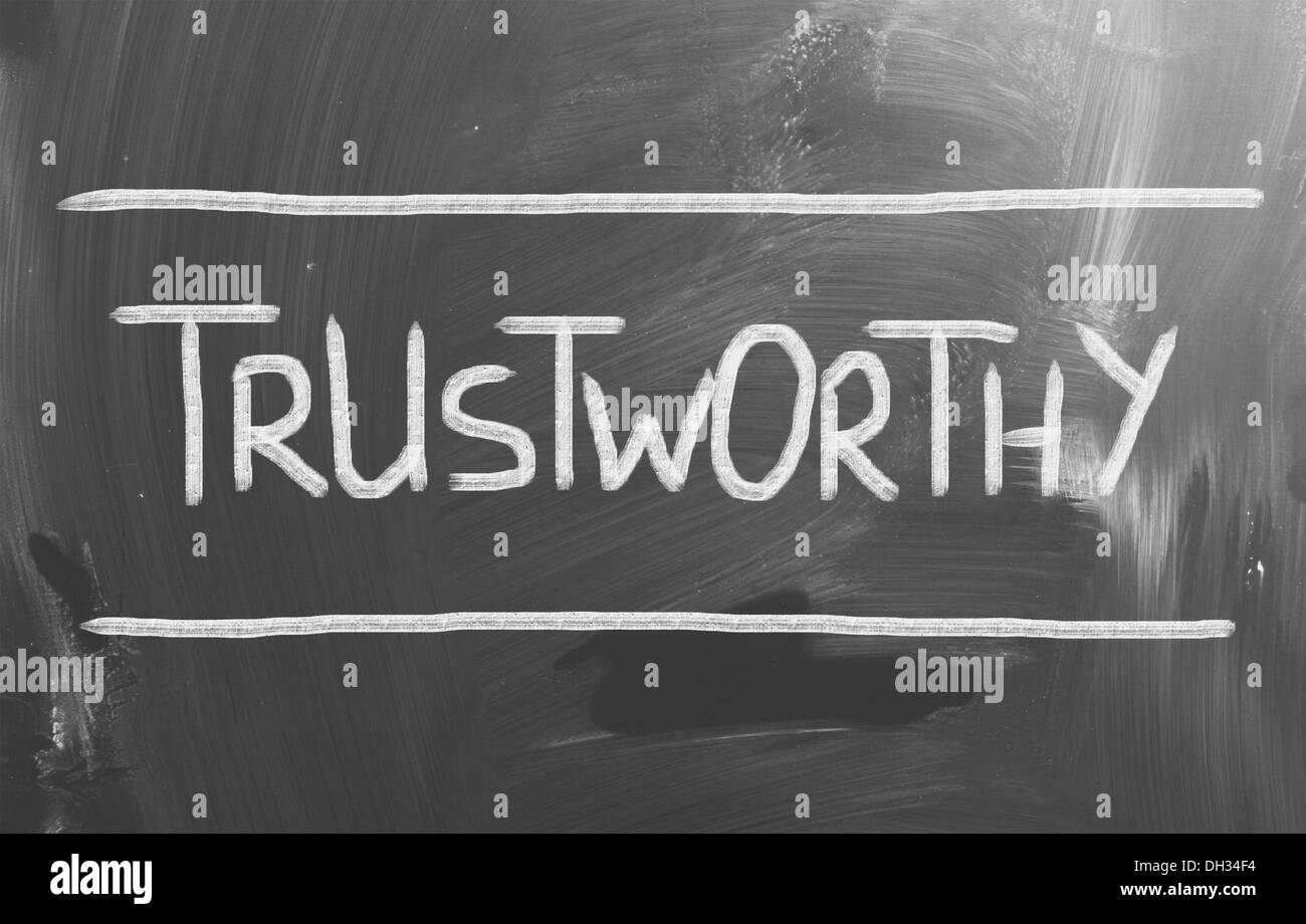 Trustworthy Black and White Stock Photos & Images - Alamy