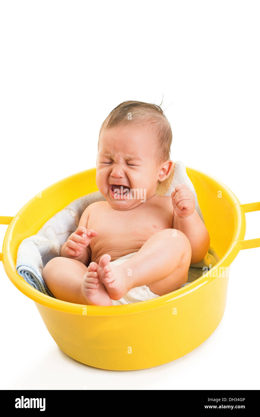 Background boy caucasian child childhood crying emotion hi-res stock ...