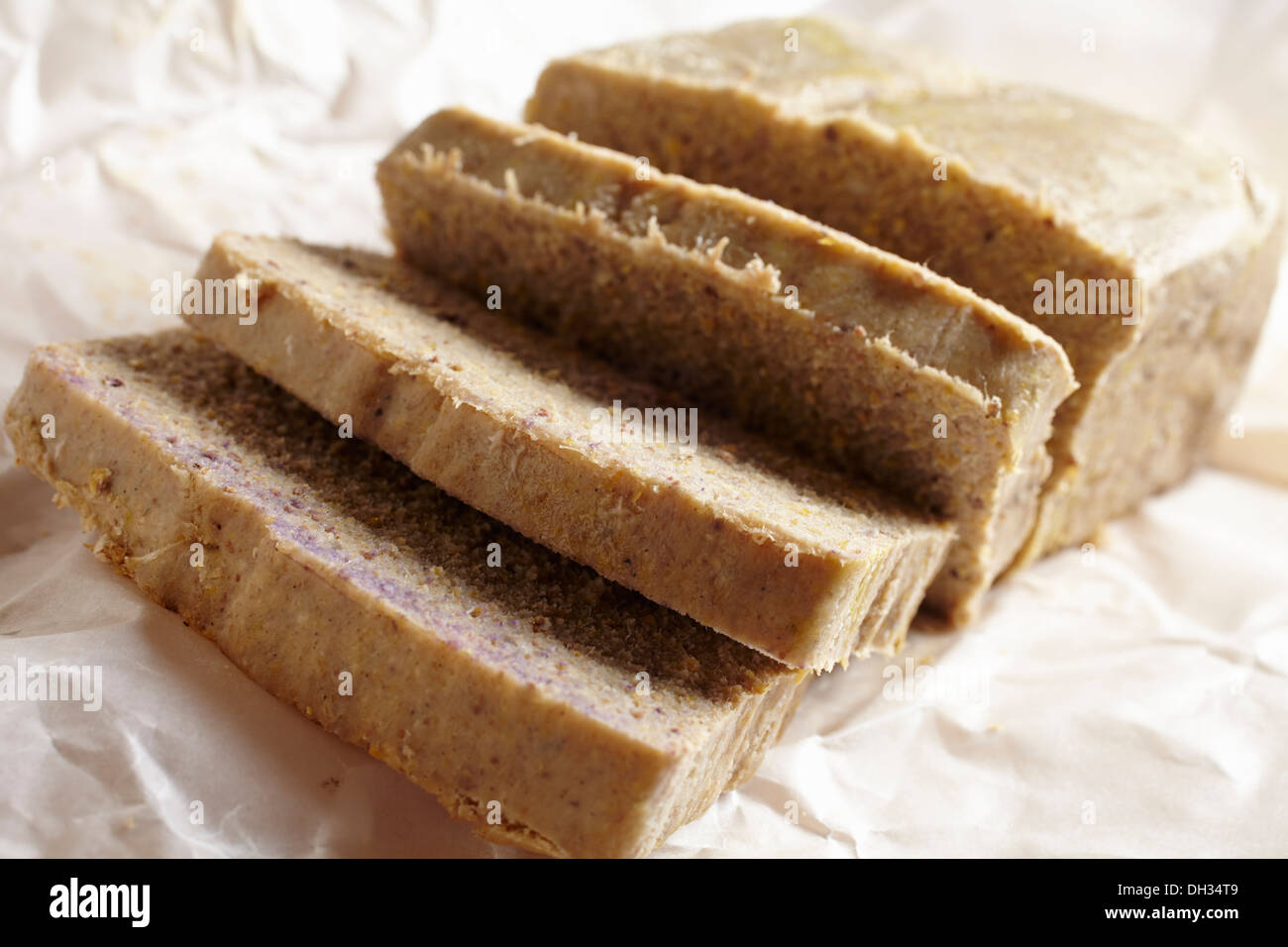 fresh raw scrapple Stock Photo - Alamy