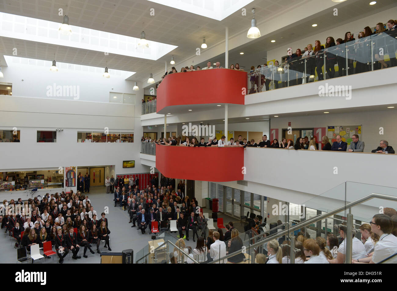 Lasswade, Scotland, UK.30th October 2013. First Minister Alex Salmond ...