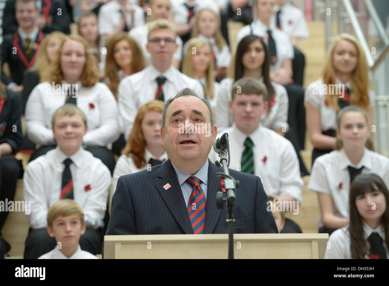 Lasswade high school centre hi-res stock photography and images - Alamy