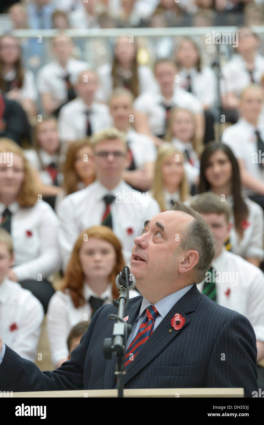 Lasswade high school centre hi-res stock photography and images - Alamy
