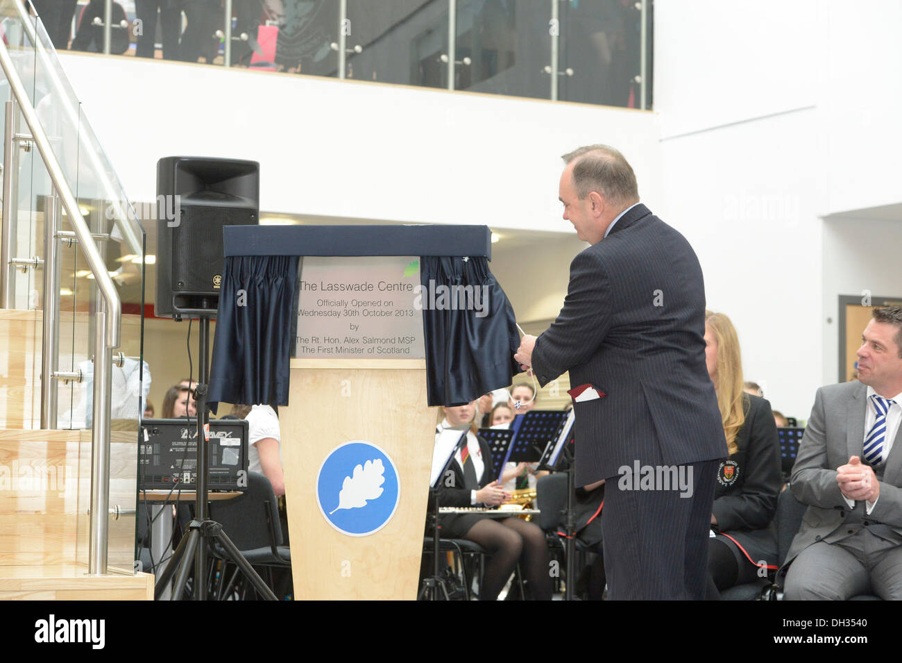 Lasswade high school centre hi-res stock photography and images - Alamy