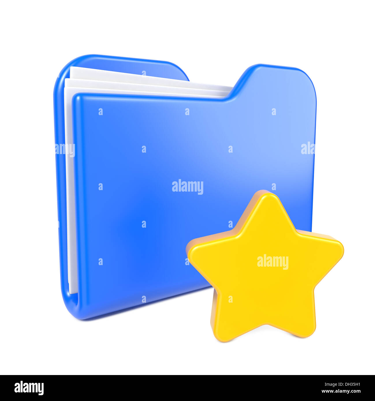 Open folder icon hi-res stock photography and images - Alamy