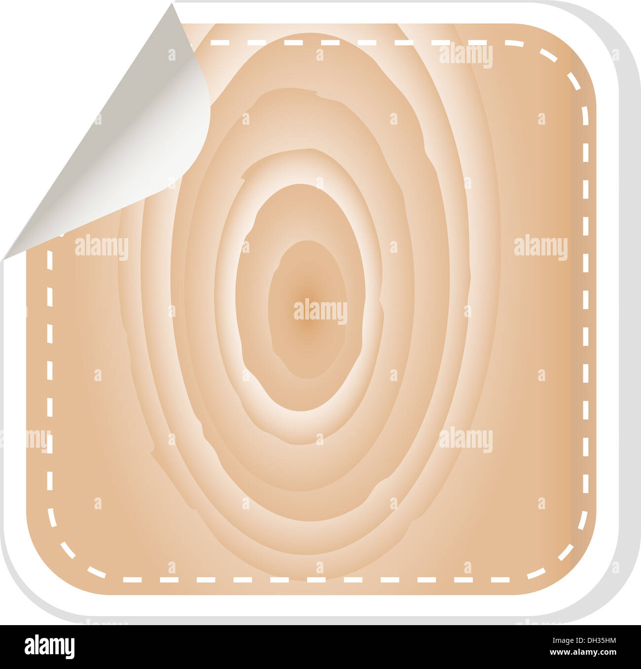 Wooden sale tag stickers Stock Photo - Alamy