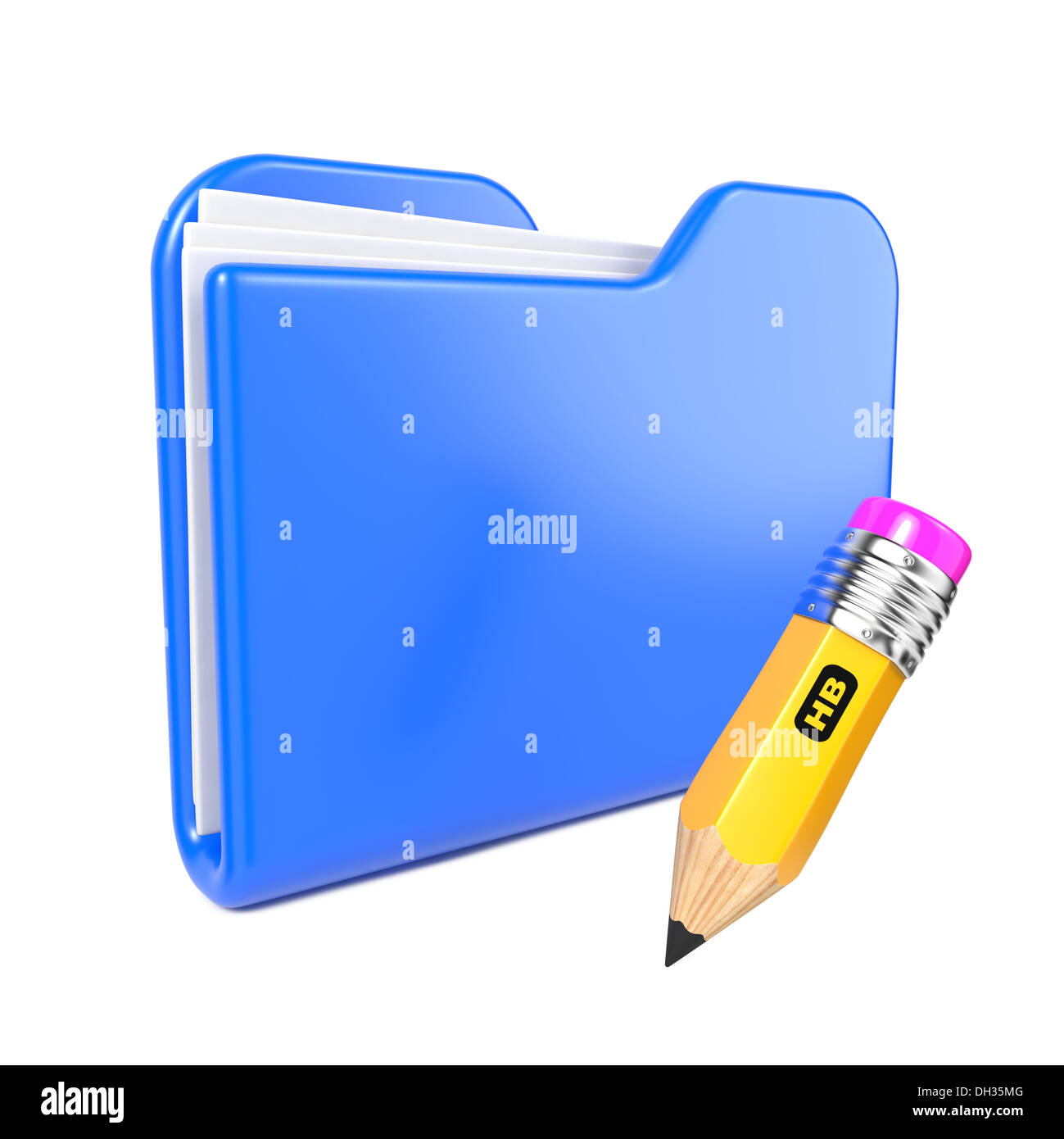 Folder icon document icons hi-res stock photography and images - Alamy