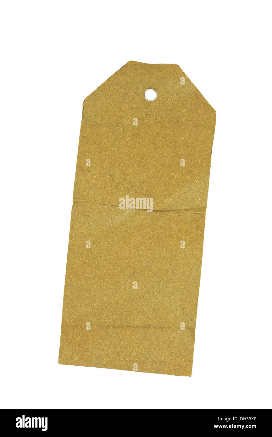 Blank price label hi-res stock photography and images - Alamy