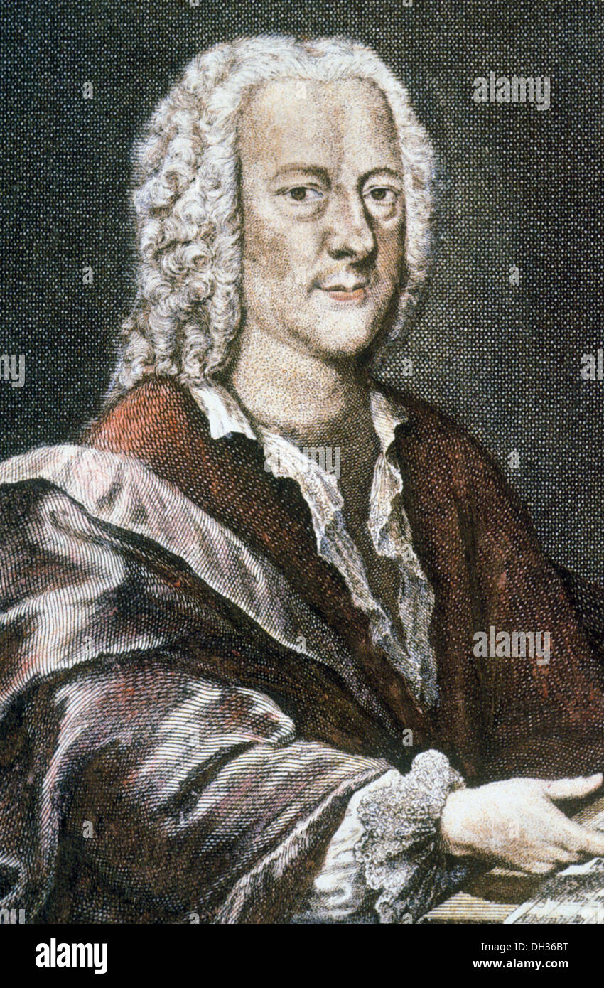 GEORG PHILIPP TELEMANN (1681-1767) German Baroque composer about 1750 ...