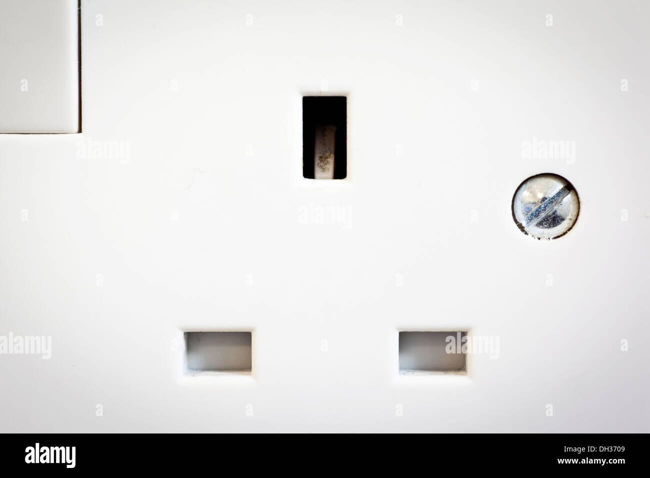 United Kingdom plug socket Stock Photo - Alamy