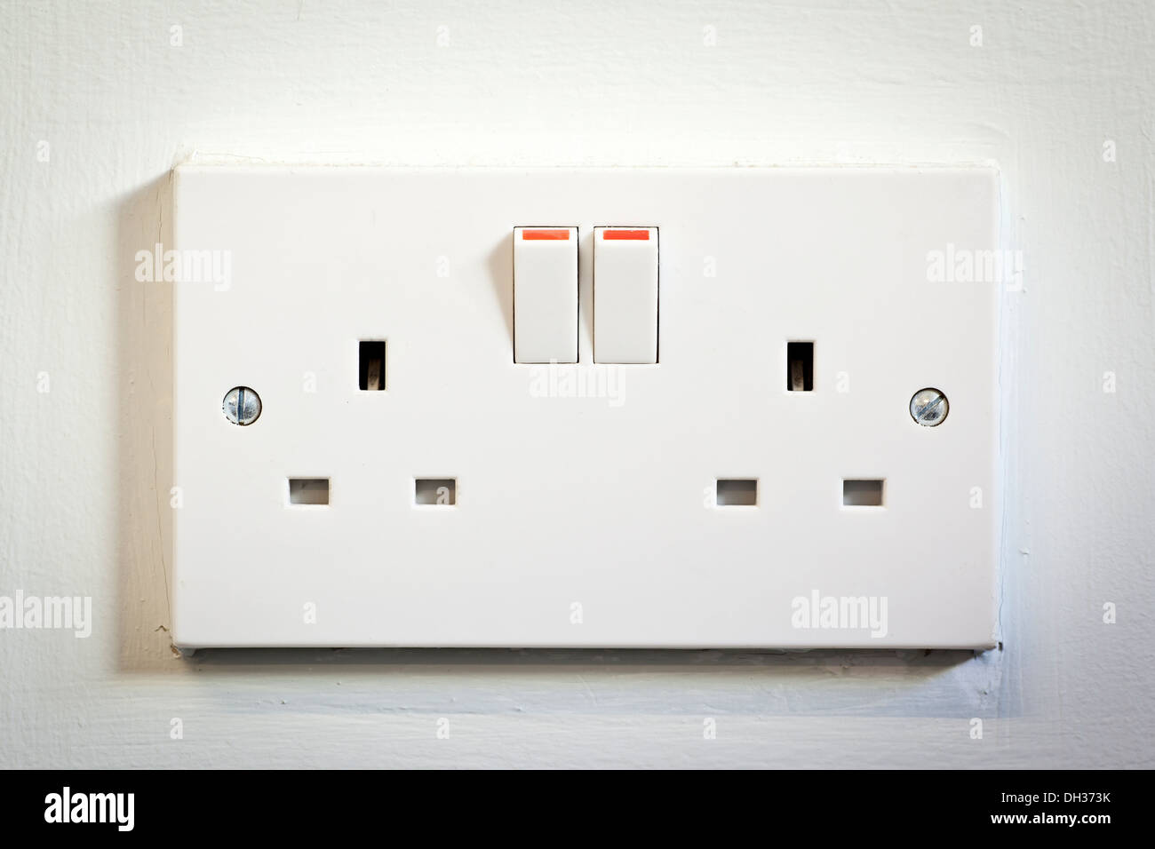 United Kingdom plug socket Stock Photo - Alamy