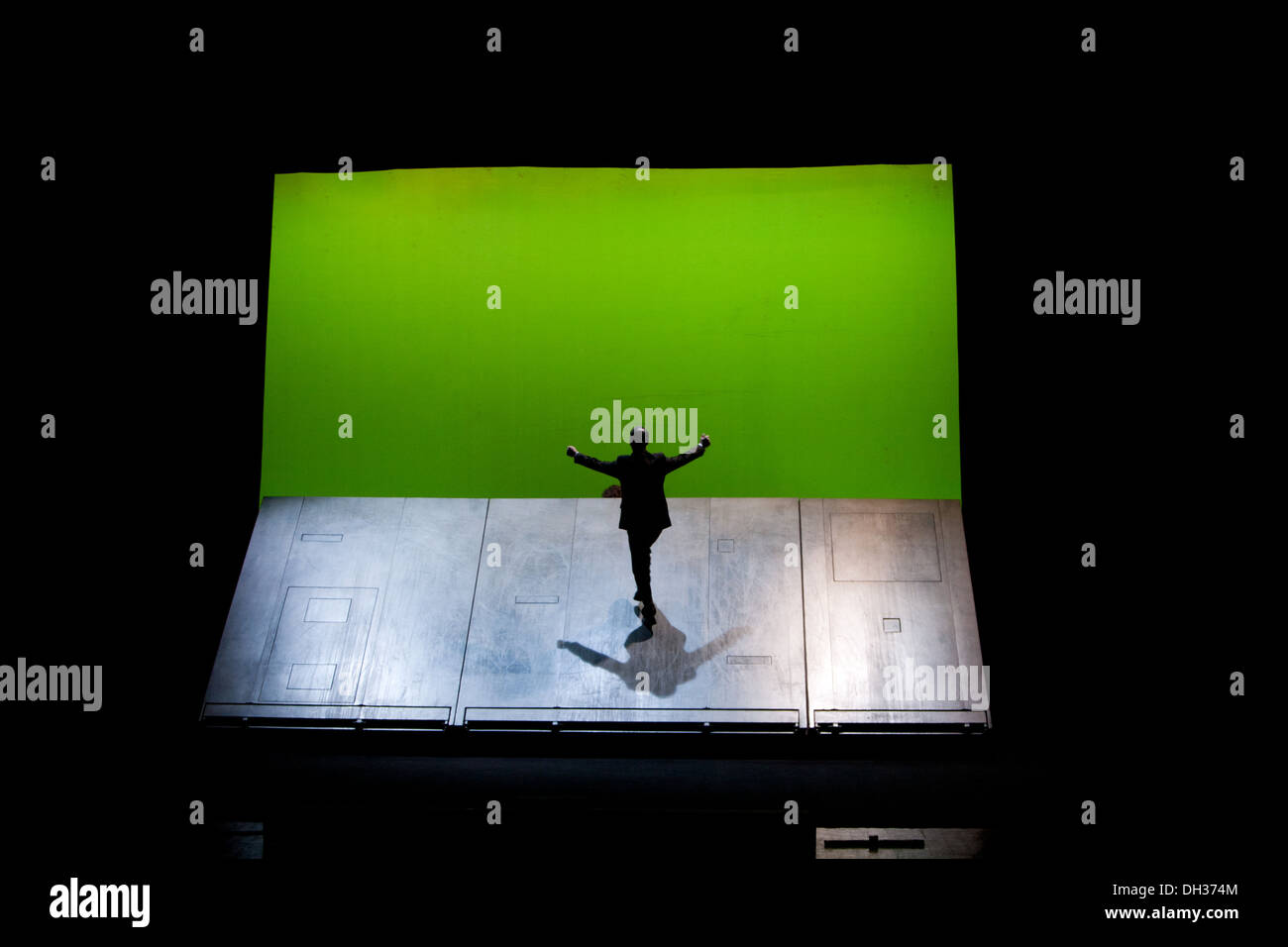 one man acting performing on stage Festival of France Mumbai ...