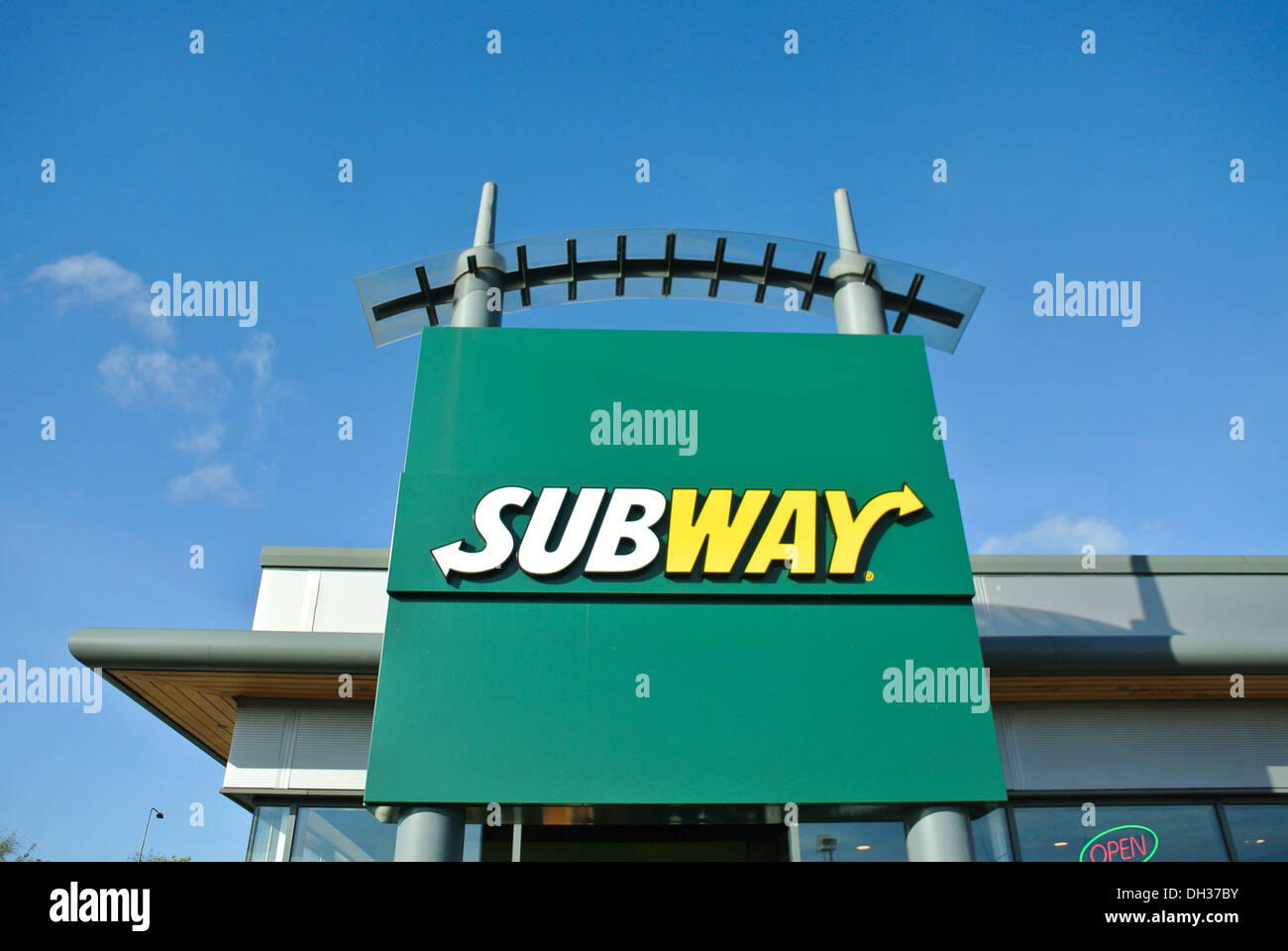 Subway fast food outlet Stock Photo - Alamy