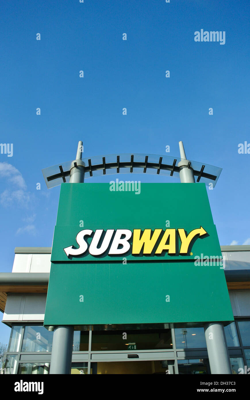 Subway fast food outlet Stock Photo - Alamy