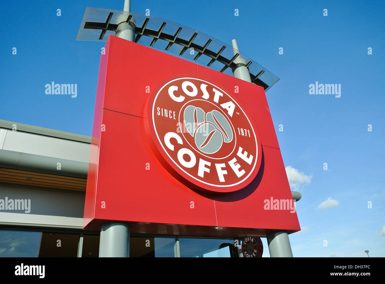 Costa coffee sign logo Stock Photo - Alamy