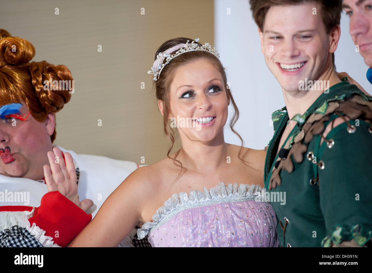 Swansea, Wales, UK. 30th October 2013. Peter Pan Christmas pantomime ...