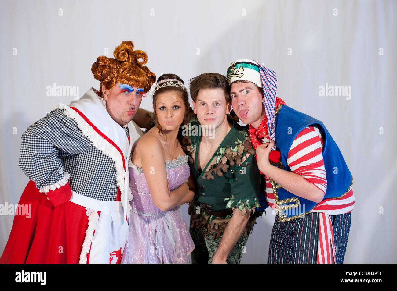 Swansea, Wales, UK. 30th October 2013. Peter Pan Christmas pantomime ...