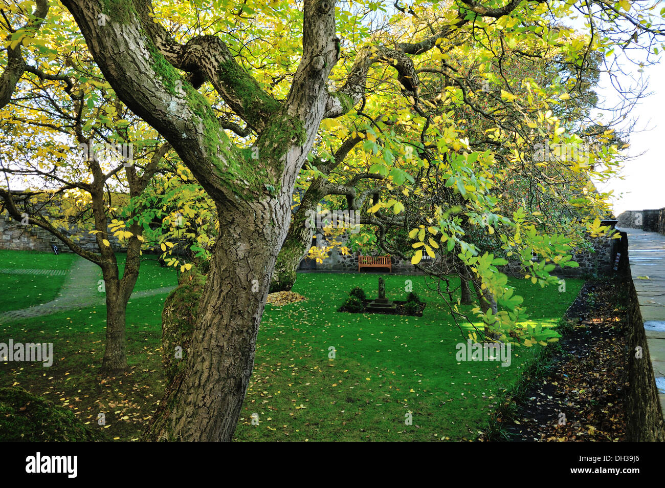 Douglas Gardens at Stirling Castle Stock Photo - Alamy