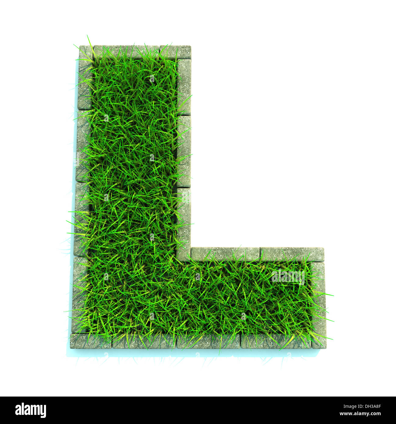 Grass font hi-res stock photography and images - Alamy