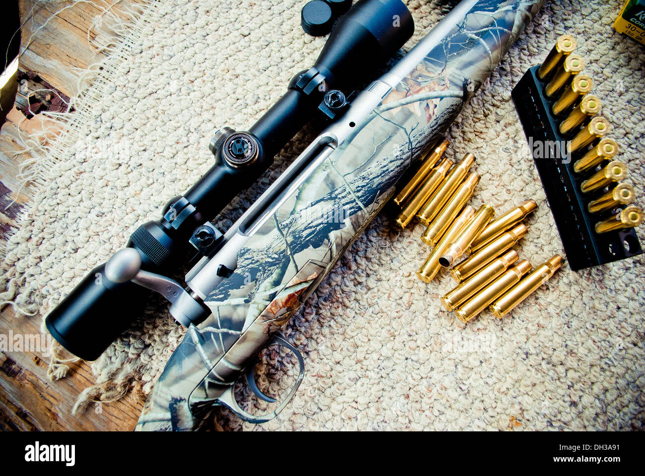 Hunting rifle bullets hi-res stock photography and images - Alamy